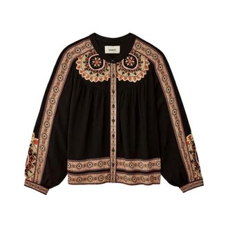 BA&SH Femme, Blouses et Chemises, Noir, Taille: 38 FR Valda Blouse