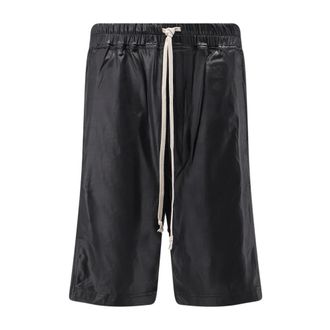 Rick Owens Wide Pusher Shorts - - Shorts - Herren - Schwarzk - M