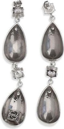 Magda Butrym Womens Silver Brass Earrings