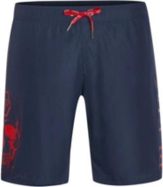 Philipp Plein Blaue Herren Badehose Komfort Stil - - Swimwear - Herren - Blau - S
