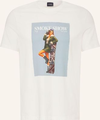 Mey Mey Schlafshirt Serie Smoke Show weiss