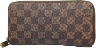 Louis Vuitton unisex, Pre-owned, Brun, Taille: ONE Size Portefeuille en tissu Pre-owned