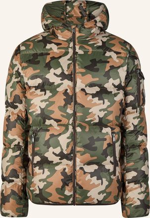 Jott Jott Daunenjacke Java Print braun