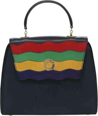 Celine Pre-owned Cuir sacs-main - Femme - Pre-owned - Bleu - Taille: ONE Size