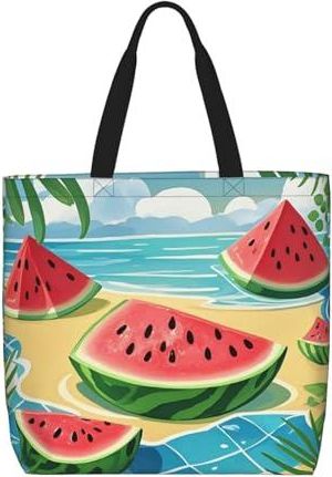 Generic Past&egrave;que D&Eacute;t&eacute; Sac A Main Femmes L&eacute;ger Sacs De Courses Grand Sac A Main Femme Pour Universit&eacute; Voyage Shopping