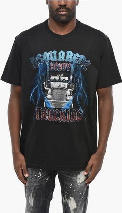 Dsquared2 Front Printed COOL FIT Crew-neck T-Shirt size 3xl