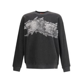 Diesel Herren, Sweatshirts & Hoodies, Schwarzk, XLGr&ouml;&szlig;e