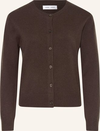 Sams&oslash;e & Sams&oslash;e Sams&oslash;e Sams&oslash;e Strickjacke Saboston Aus Cashmere braun