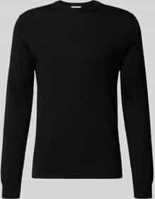 Profuomo Regular Fit Strickpullover aus reiner Wolle