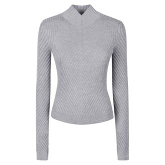 Victoria Beckham Damen, Strickwaren, Grau, SGr&ouml;&szlig;e