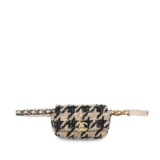 Chanel Sac banane 19 Pre-owned - Femme - Pre-owned - Beige - Taille: ONE Size
