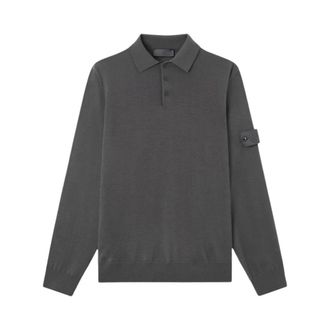 Stone Island Herren, Oberteile, Grau, LGr&ouml;&szlig;e