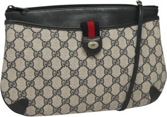 Gucci Pre-owned Cuir sacs-gucci - Femme - Pre-owned - Bleu - Taille: ONE Size