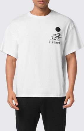 Plein Sport T-Shirt Homme couleur Blanc