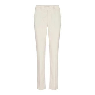 Mos Mosh Slim-fit Hosen - - Trousers - Damen - Wei&szlig; - 2XS