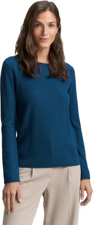 Tom Tailor Damen 1042952 Pullover, 13183-Dark Petrol, XXL