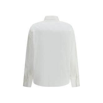 Brunello Cucinelli Womens White Cotton Dress Shirt