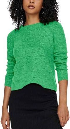 Only Only Onllolli L/S Pull Knt Noos Sweater, Femme, Island Green/Detail:melange, 3XL