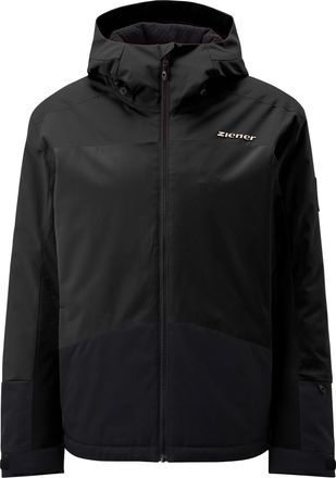 Ziener Skijacke ZIENER TARAINO-Z jacket man, Herren, Gr. 58, schwarz, Obermaterial: 100% Polyester; Futter: 100% Polyamid; Wattierung: 100% Polyester, Jacken