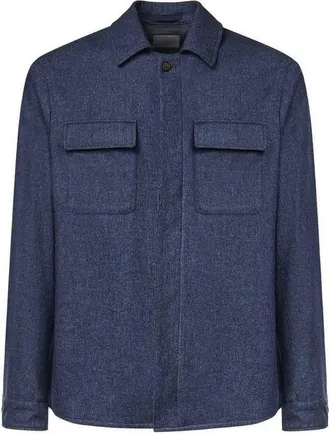 Eleventy Chemise - Bleu