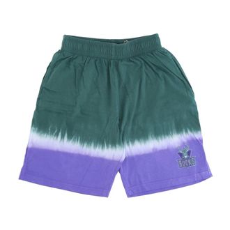 Mitchell & Ness Short de basket NBA Tie Dye - Homme - Sport - Vert - Taille: XL