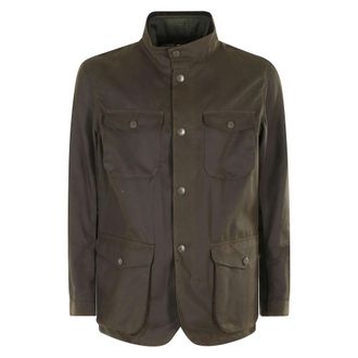 Barbour Ogston Wachsjacke - - Jackets - Herren - Gr&uuml;n - M