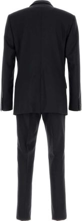 Dolce & Gabbana Mens Midnight Blue Stretch Wool Suit Bluscurissimo1 Maglie Sweater