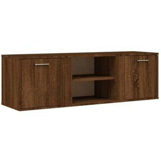 vidaXL Vidaxl - TV-Schrank Braun Eichen-Optik 120x34x37 cm Holzwerkstoff