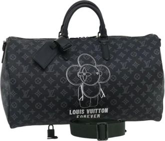 Louis Vuitton Sac Week-end en Toile Pre-owned - Femme - Pre-owned - Noir - Taille: ONE Size
