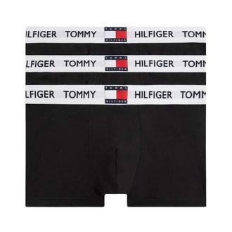 Tommy Hilfiger Homme, Sous-v&ecirc;tements, Noir, Taille: 2XL 3P Trunk