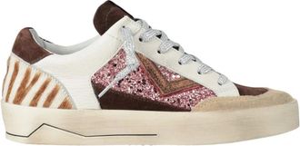 4B12 Baskets Kyle - Femme - Chaussures - Brun - Taille: 38 EU