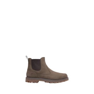 Timberland Braune Biker Leder Motorradstiefel - - Shoes - Herren - Braun - 42 EU