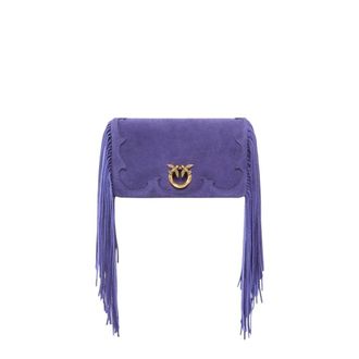 Pinko Pinko, Femme, Sacs, Violet, Taille: ONE Size Love Bag Click Soft Horizontal Mini