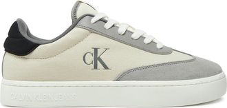 Calvin Klein Jeans Sneakers Calvin Klein Jeans Classic Cupsole Low Mix Mg YM0YM01169 Écru