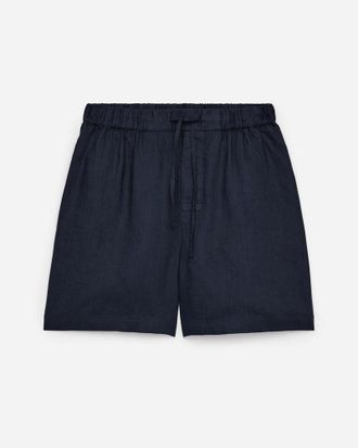 Arket Leinen-Shorts -Blau