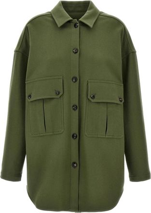 Fortela Femme, Vestes, Vert, Taille: 34 FR Monika Overshirt