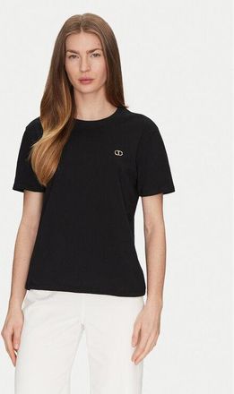 Twin-Set T-Shirt 251TP2074 Schwarz Regular Fit