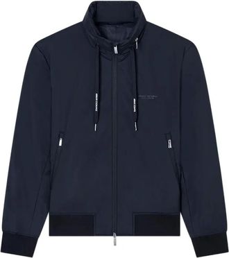 A|X Armani Exchange Homme, Vestes, Noir, Taille: L Veste en nylon stretch