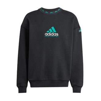 adidas Homme, Sweatshirts et sweats à capuche, Noir, Taille: XL Washed Crew Black SweaT-shirt