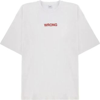 Aspesi Homme, Tops, Blanc, Taille: L T-Shirt Wrong