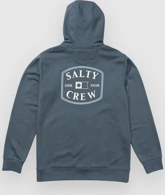 Salty Crew Capitals Tech Fleece Hoodie channel blue