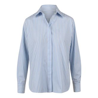 Max Mara Damen, Blusen & Hemden, Blau, MGr&ouml;&szlig;e