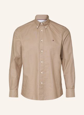 Tommy Hilfiger Oxfordhemd Regular Fit beige