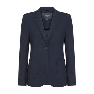Seventy Femme, Vestes, Bleu, Taille: 46 FR Veste en Jean Bleu