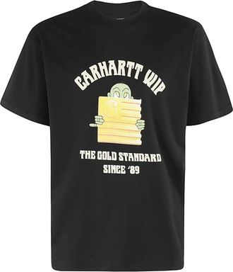 Carhartt Work in Progress Gold Standard T-Shirt - - Tops - Herren - Schwarzk - L