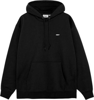 Obey Homme, Sweatshirts et sweats à capuche, Noir, Taille: S Premium Sweat à capuche