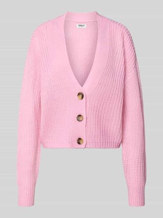 Only Regular Fit Strickjacke mit einreihiger Knopfleiste Modell CAROL NICE