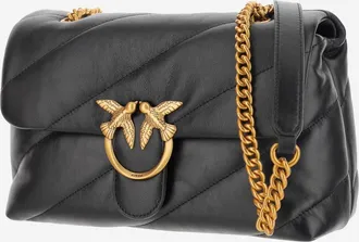 Pinko Love Shoulder Bag - Black