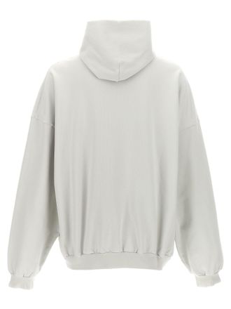 Balenciaga Womens White Cotton Sweatshirt Clothing