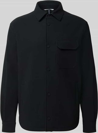 Antony Morato Regular Fit Overshirt mit Brusttasche und Label-Detail